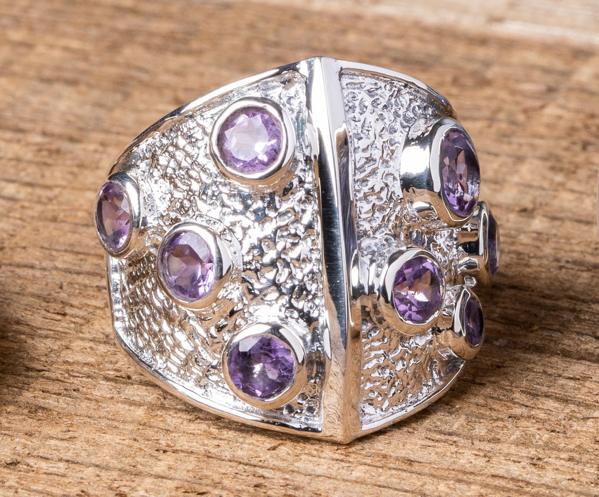 Armored Ladybug Ring – Spiral Jewelry & Artisery